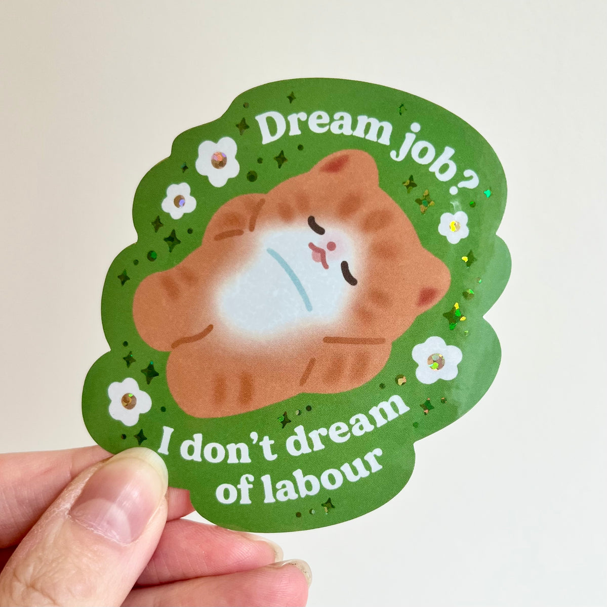 Vinyl Sticker - Dream Job – Maobabie