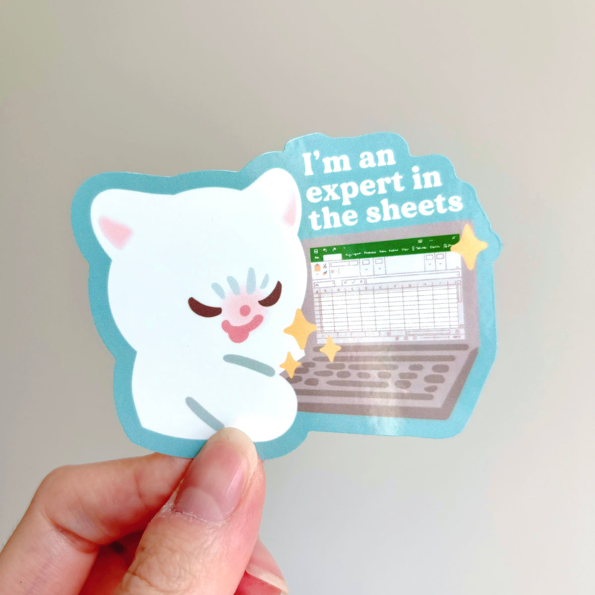Vinyl Sticker - I'm an Expert in the Sheets – Maobabie
