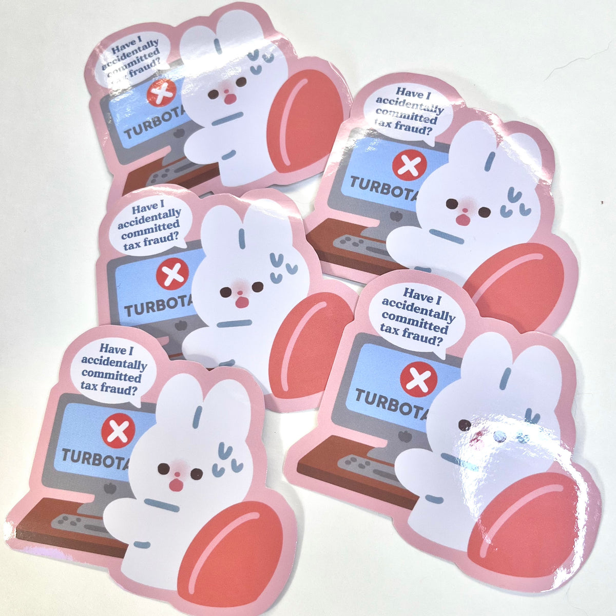 Vinyl Sticker - Tax Fraud – Maobabie