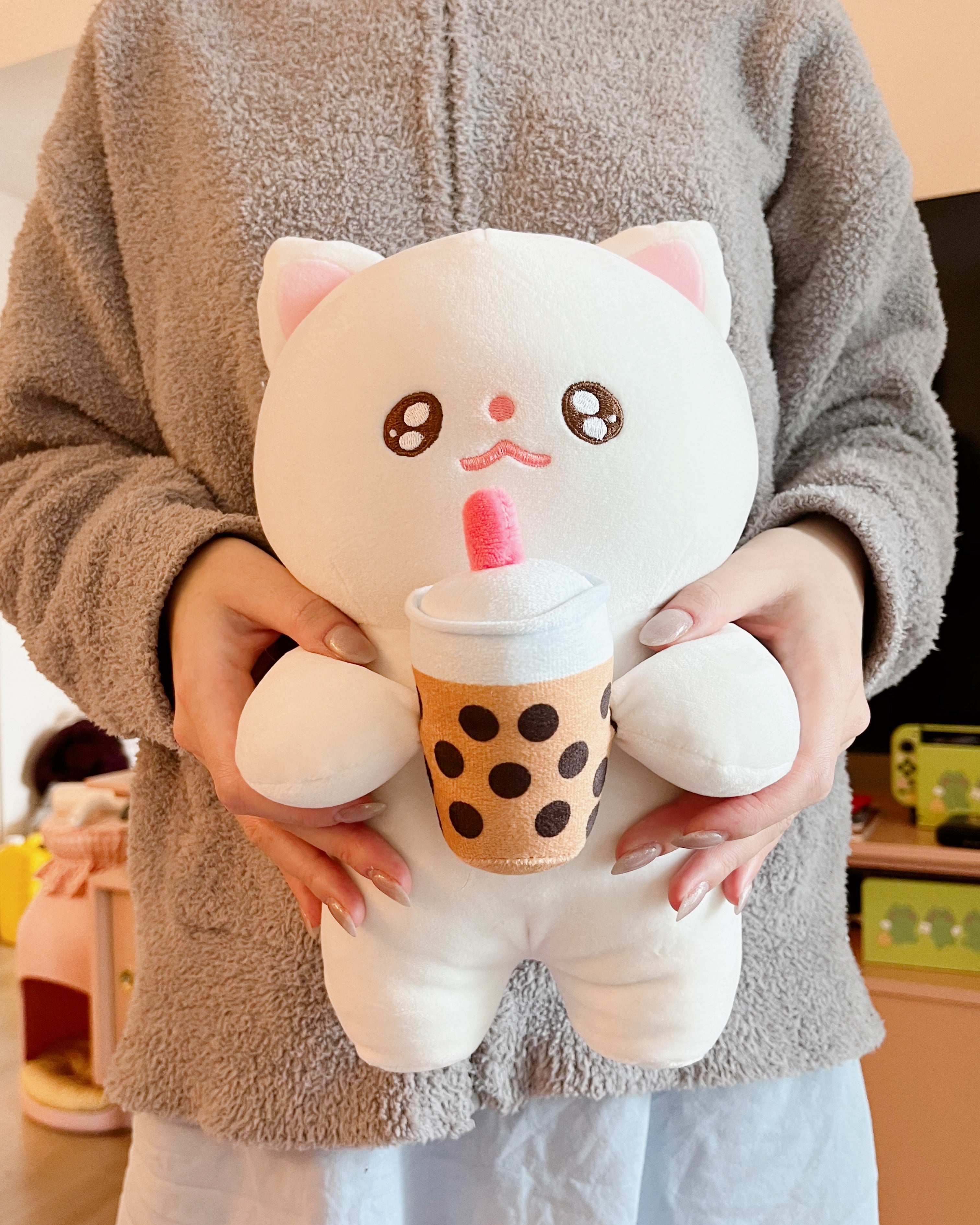 Boba Cat Plush – Maobabie